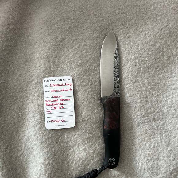 Fiddleback Forge | Other | Fiddleback Forge Bushcrafter Sr Knife Desert ...